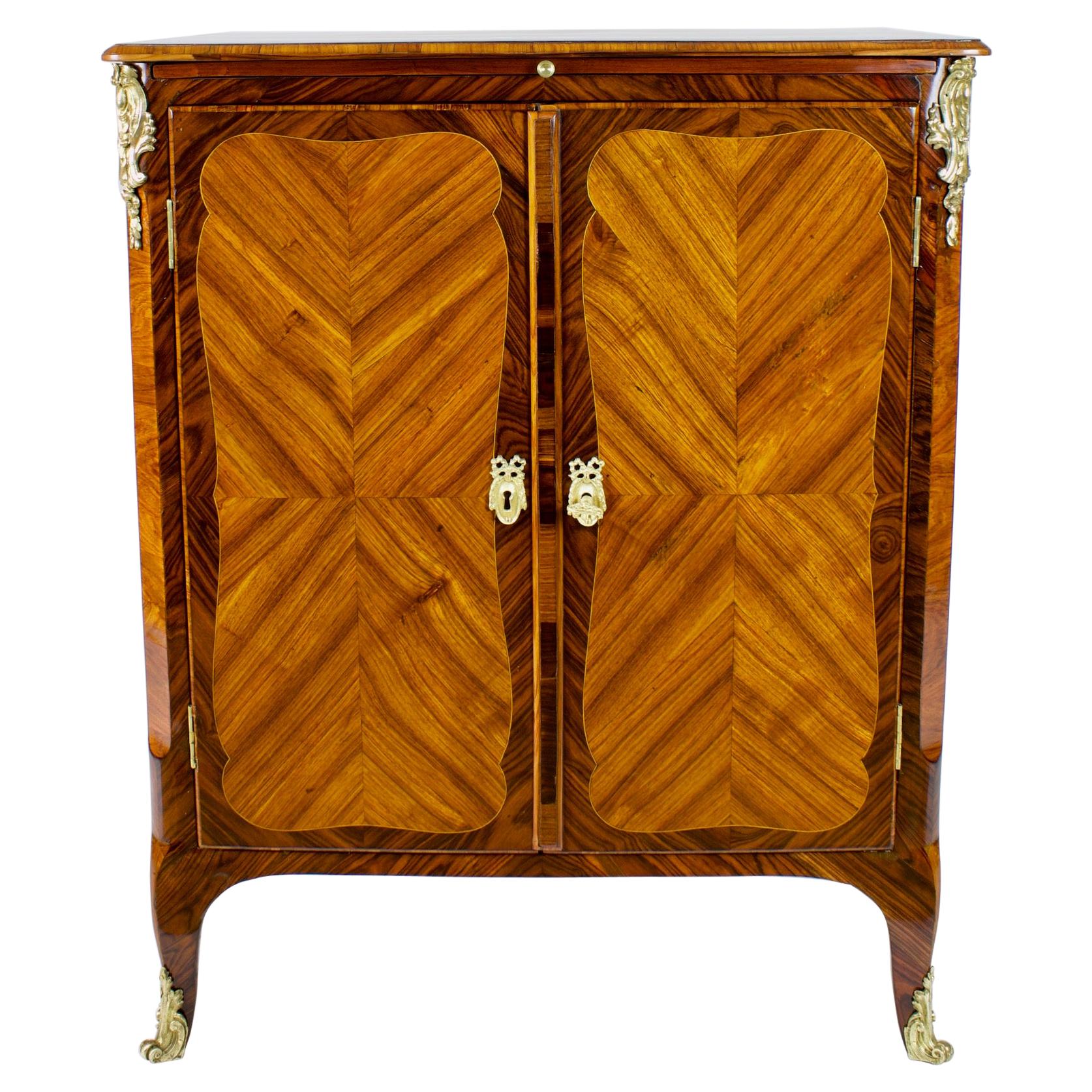 Small Vintage Two-Door Hand Painted Cabinet at 1stDibs | small vintage ...
