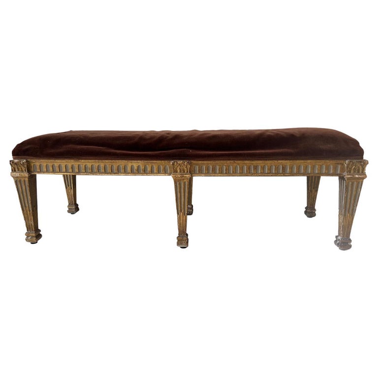 18th Century Louis XVI Bench For Sale at 1stDibs