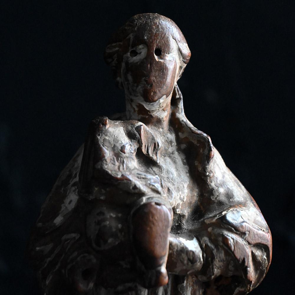 18th Century Madonna and Child Figure For Sale at 1stDibs