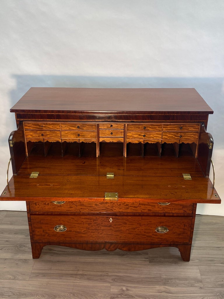 18th Century Mahogany American Federal Period Butlers Chest For Sale at ...