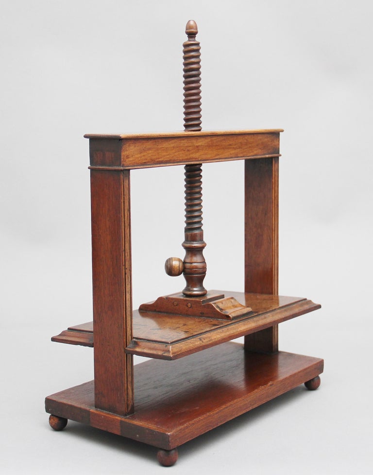 18th Century Mahogany Book Press at 1stDibs