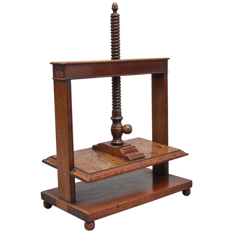 18th Century Mahogany Book Press at 1stDibs