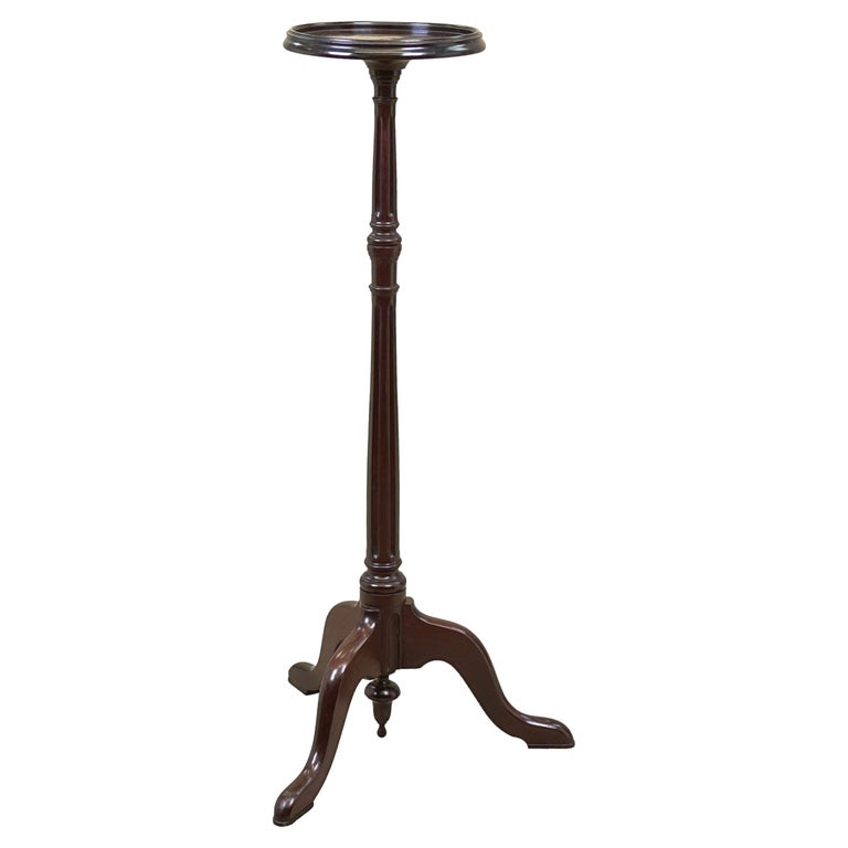 18th Century Mahogany Torchere Stand For Sale at 1stDibs