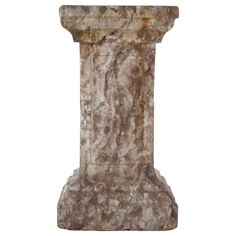 18th Century Marble Plinth at 1stDibs