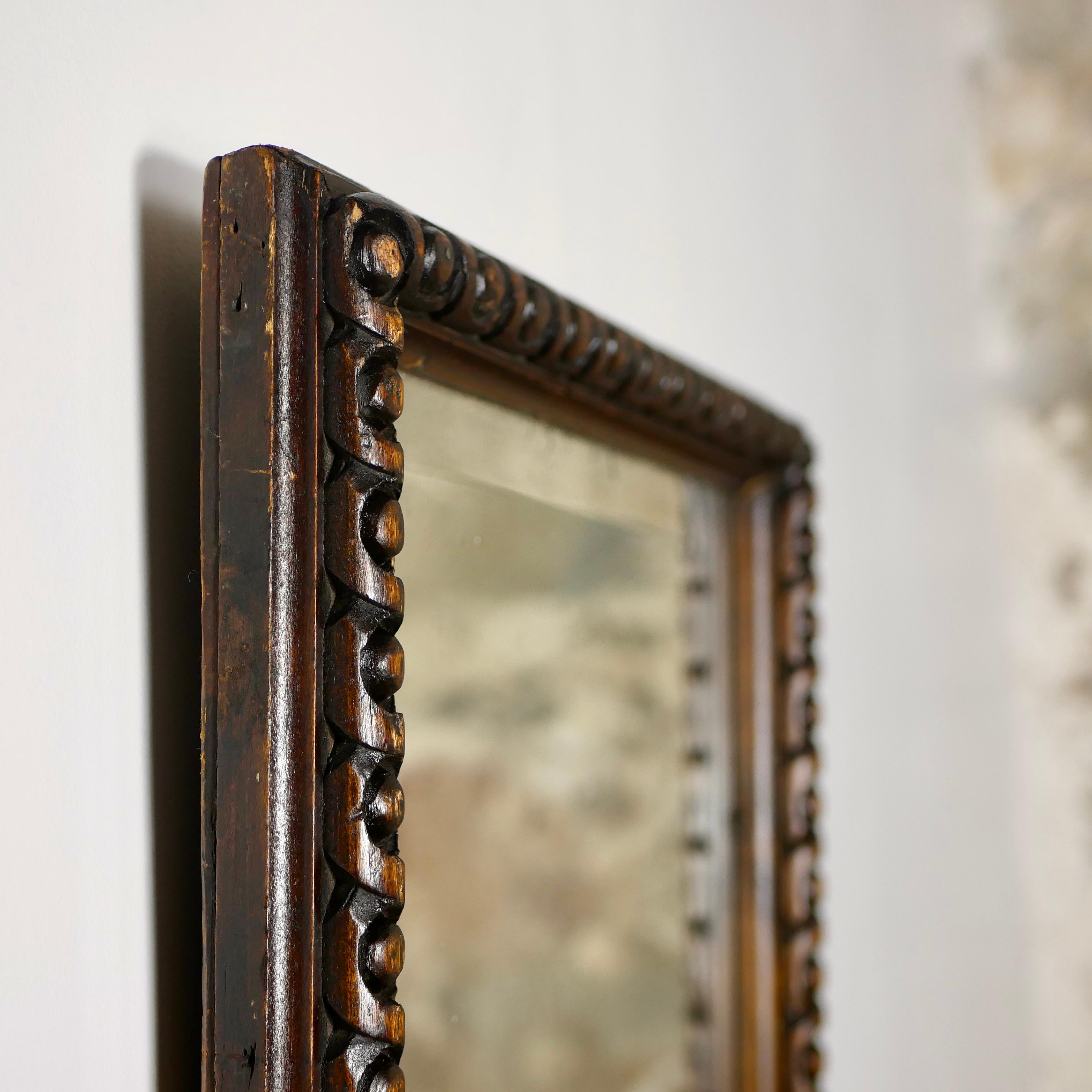 18th Century Mercury Mirror from France For Sale at 1stDibs