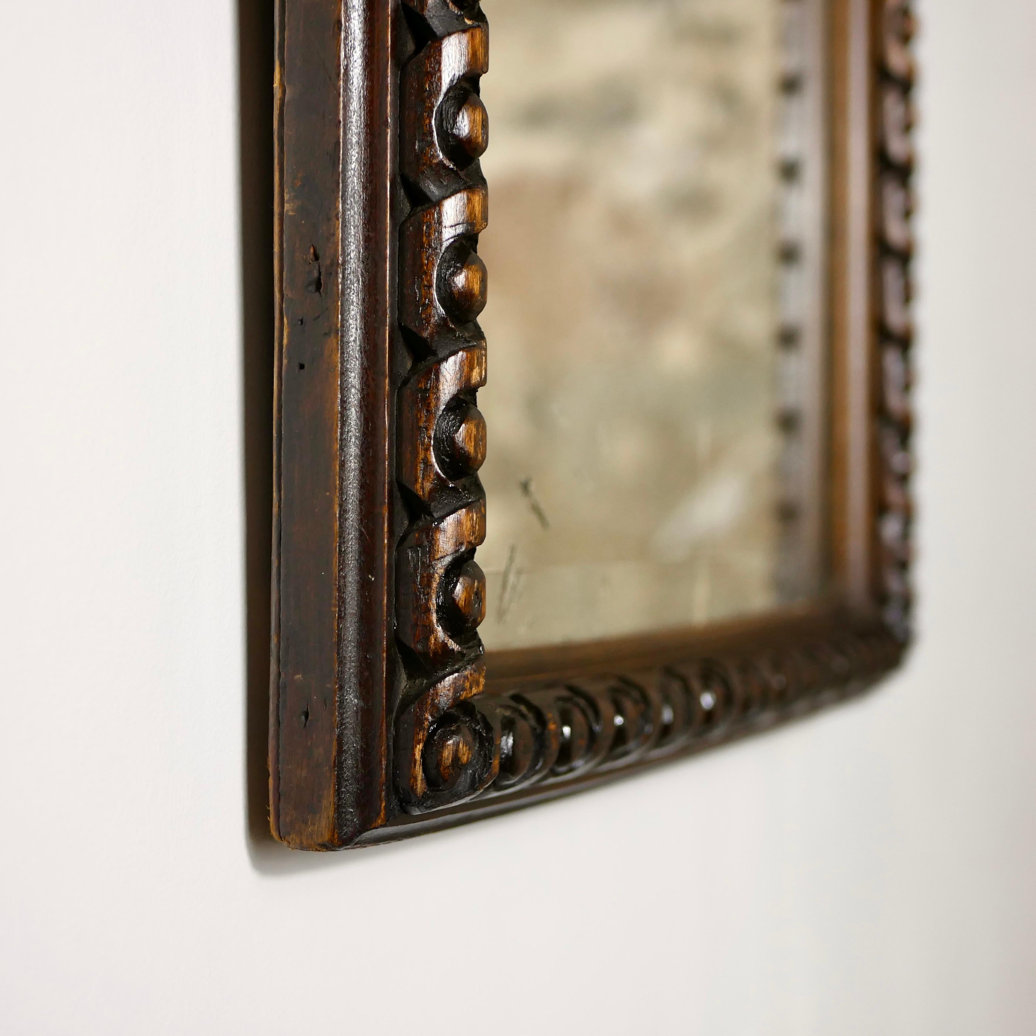 18th Century Mercury Mirror from France For Sale at 1stDibs
