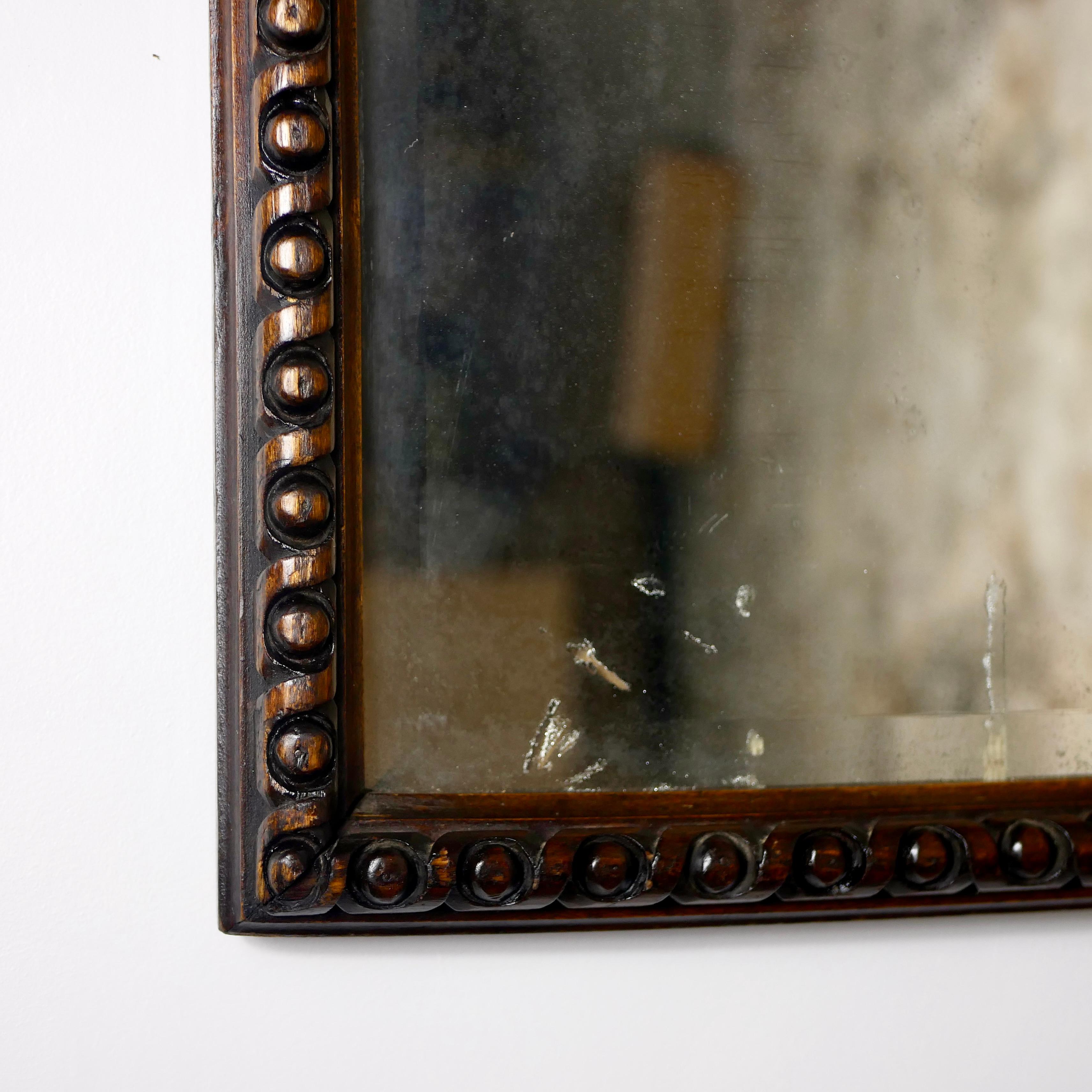 18th Century Mercury Mirror from France For Sale at 1stDibs