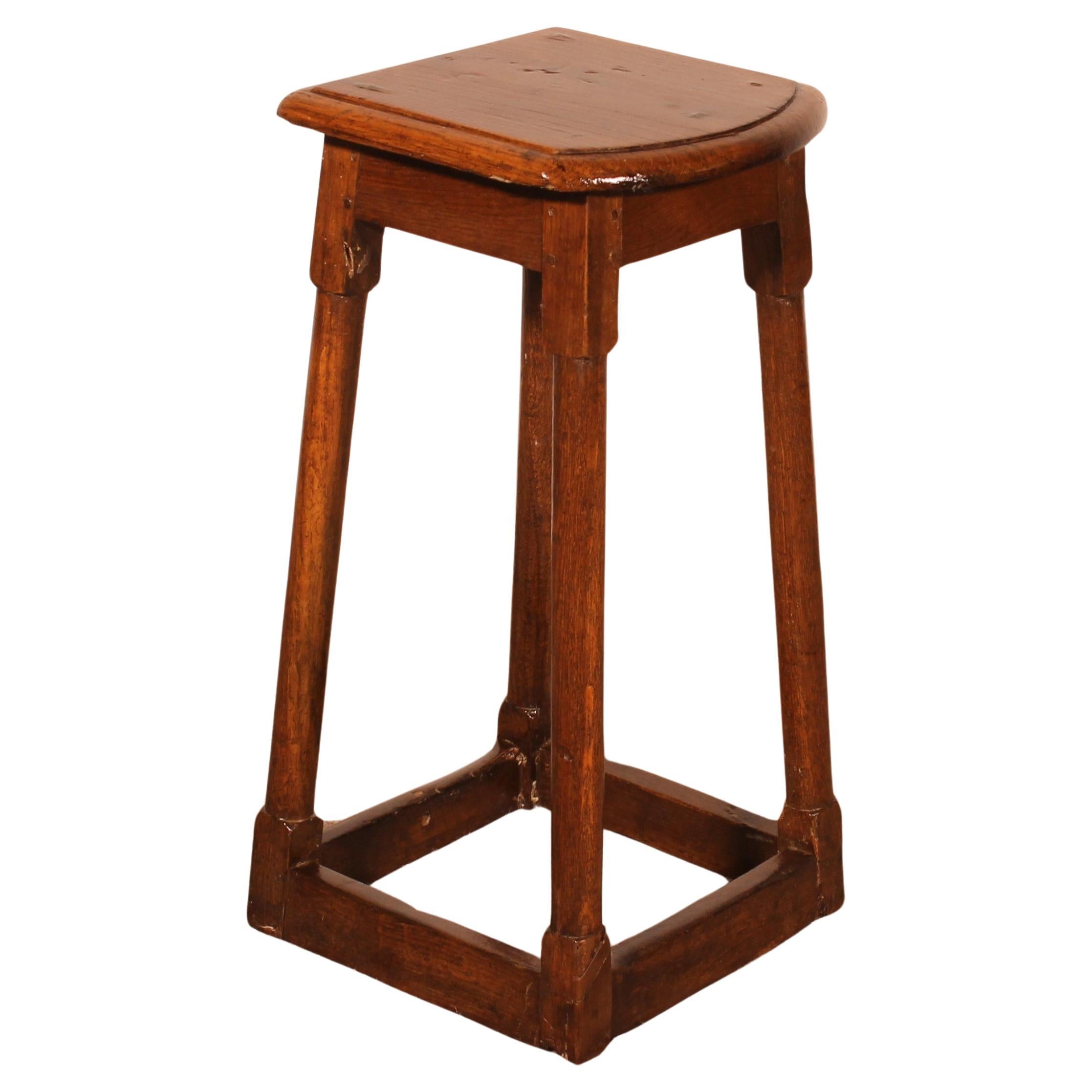 18th Century Oak Joint Stool For Sale at 1stDibs