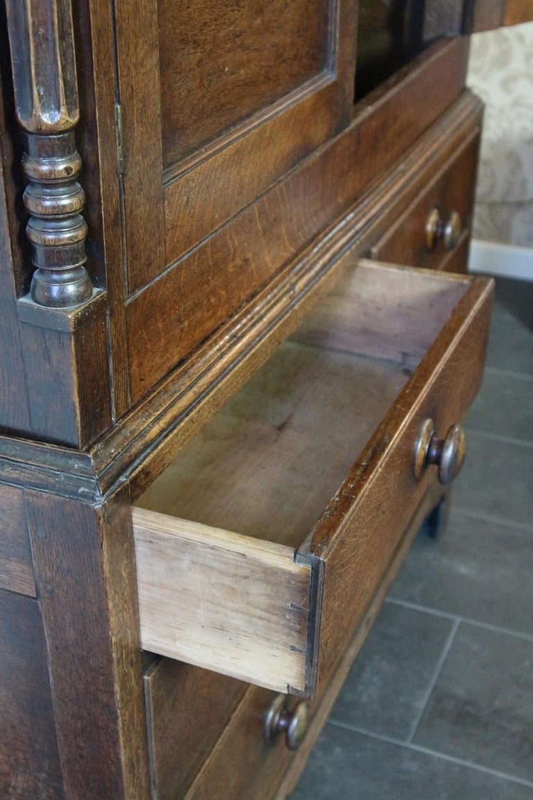 18th Century Oak Welsh Linen Press at 1stDibs | antique linen press ...