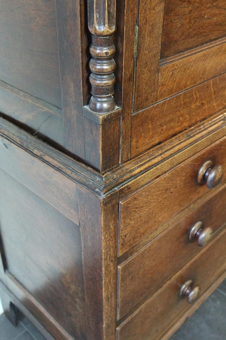18th Century Oak Welsh Linen Press at 1stDibs | antique linen press ...