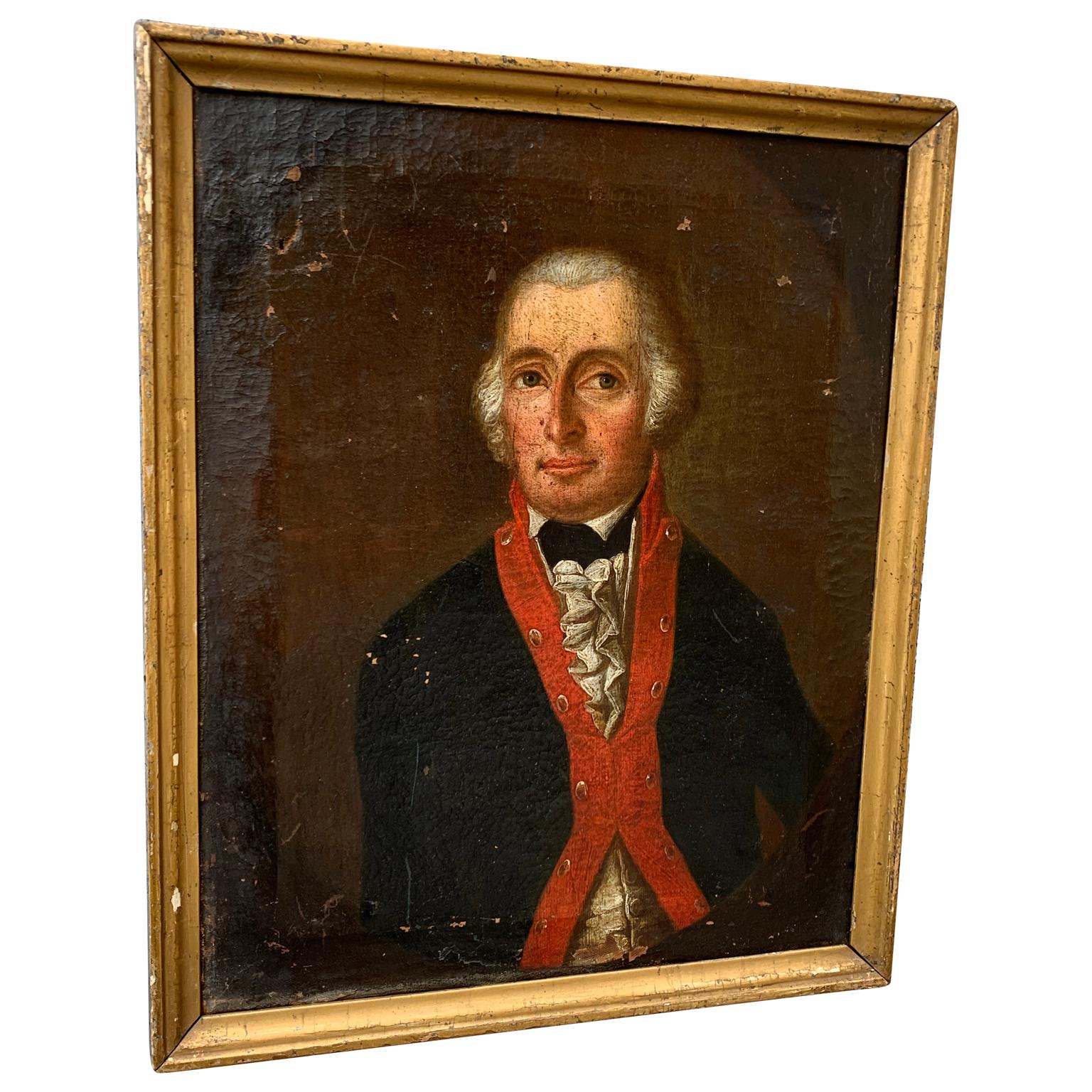 18th Century Oil Painting of an European Nobility Count at 1stDibs