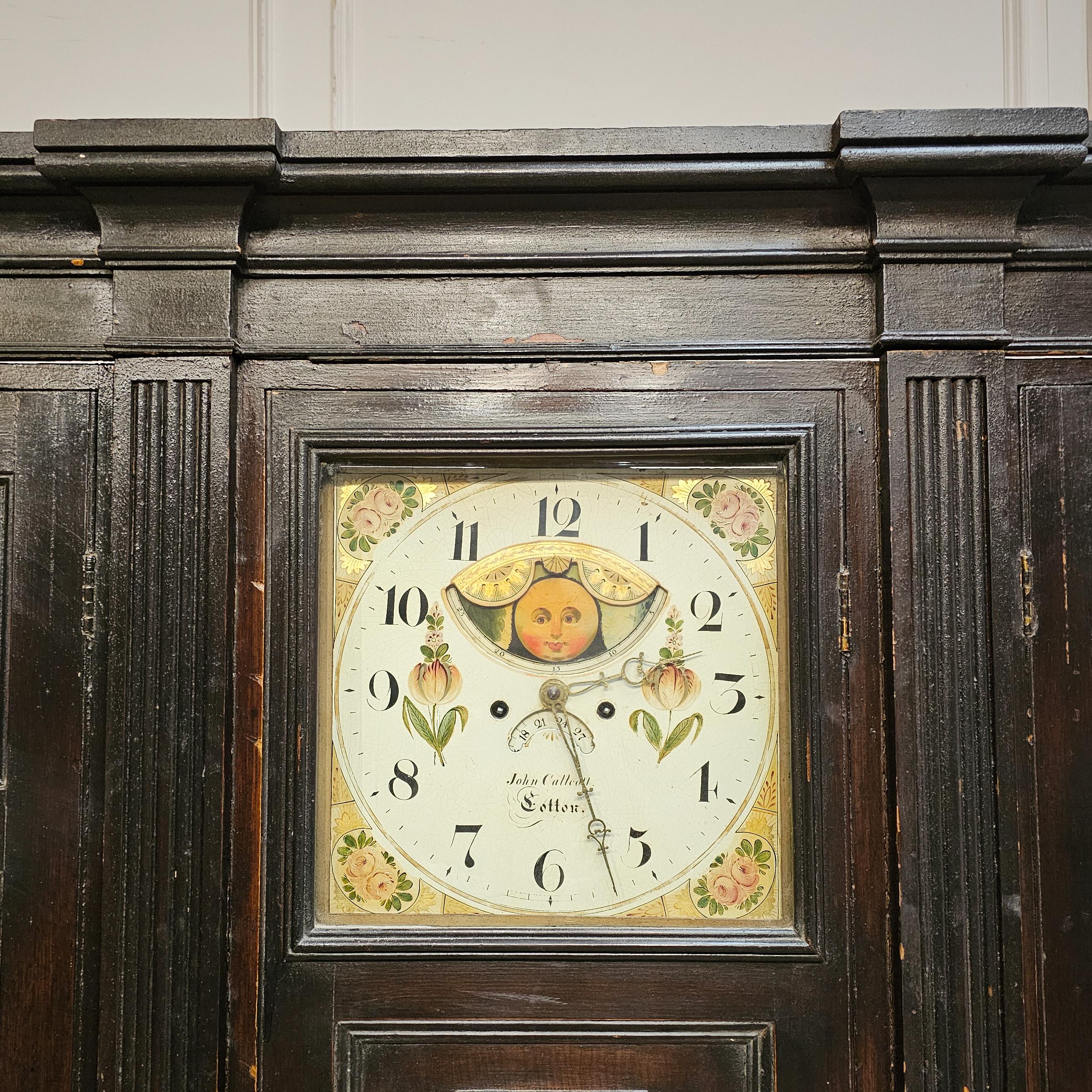 18th Century Original Painted Housekeepers Cupboard For Sale at 1stDibs
