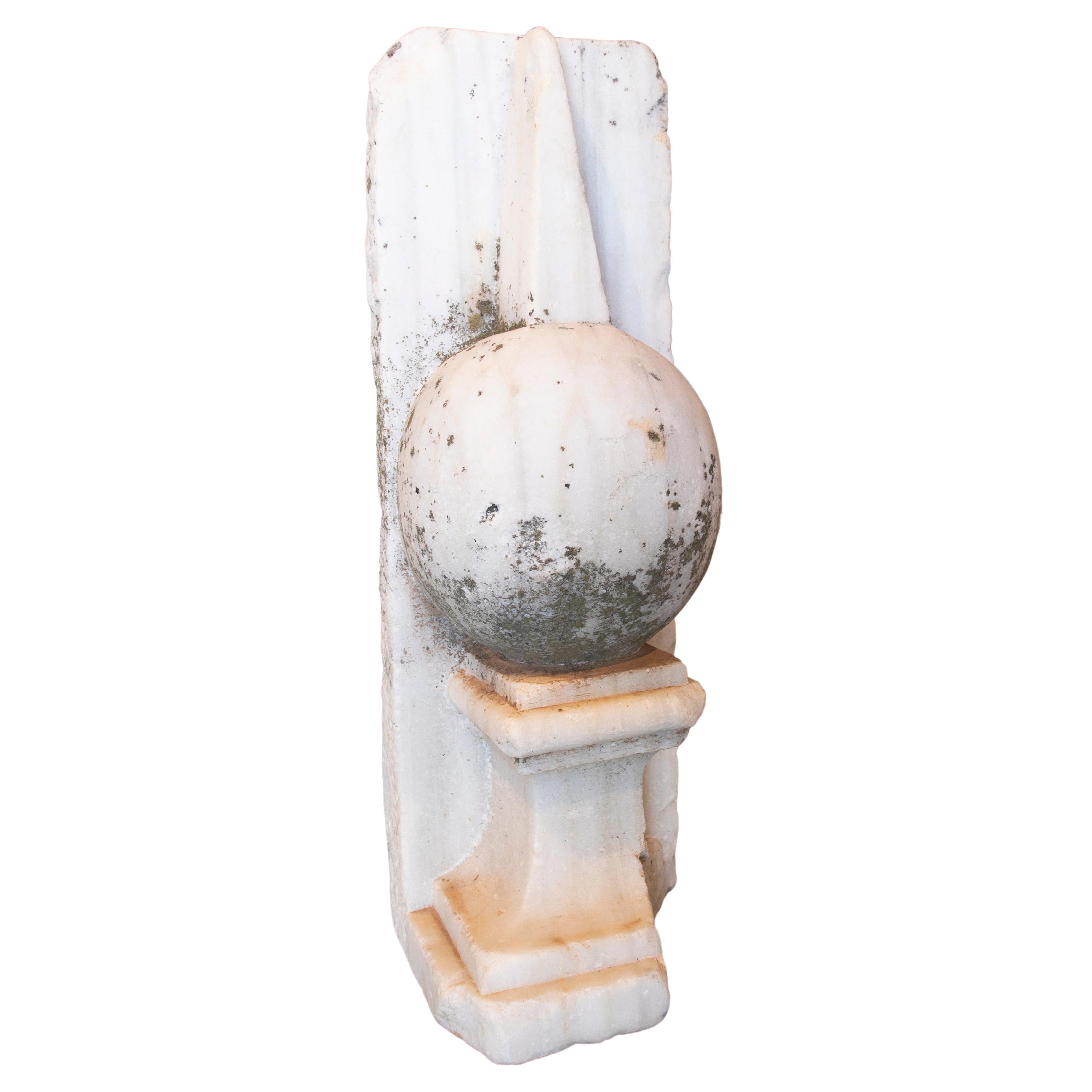 19th Century Marble Finials at 1stDibs