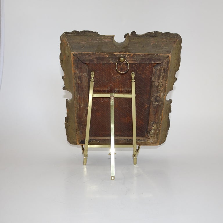 18th Century Ornate Gold Picture Frame with Portrait of Young Boy For ...