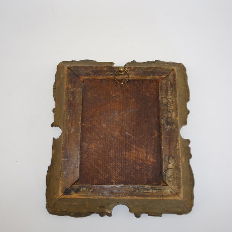 18th Century Ornate Gold Picture Frame with Portrait of Young Boy For ...