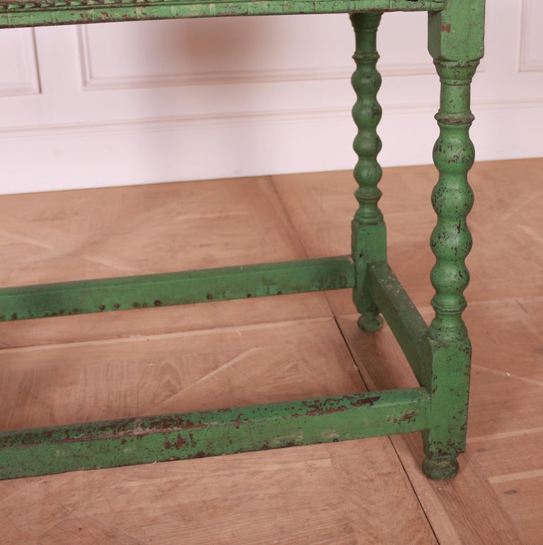 18th Century Painted Lamp Table For Sale at 1stDibs