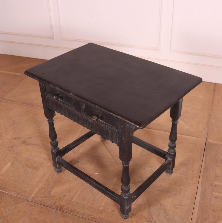 18th Century Painted Lamp Table For Sale at 1stDibs