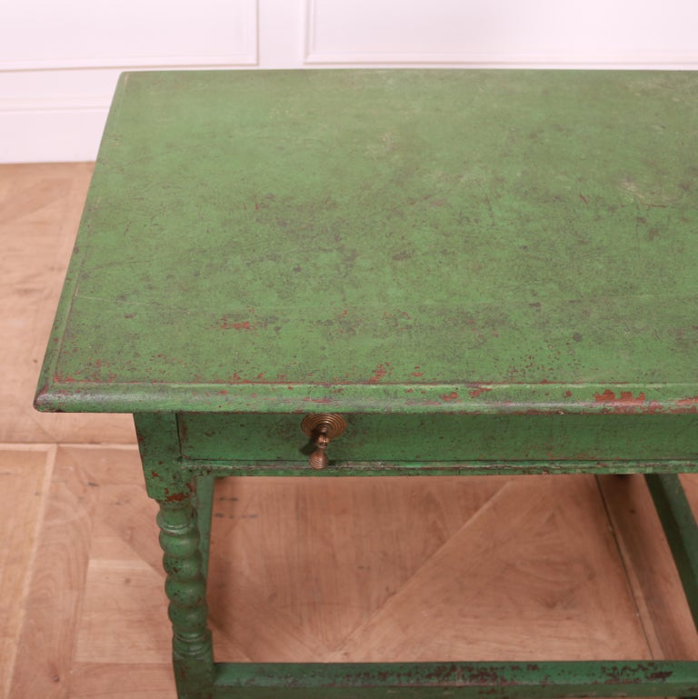 18th Century Painted Lamp Table For Sale at 1stDibs