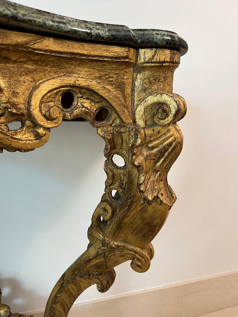 18th Century Pair of Rococo Louis XV Consoles For Sale at 1stDibs