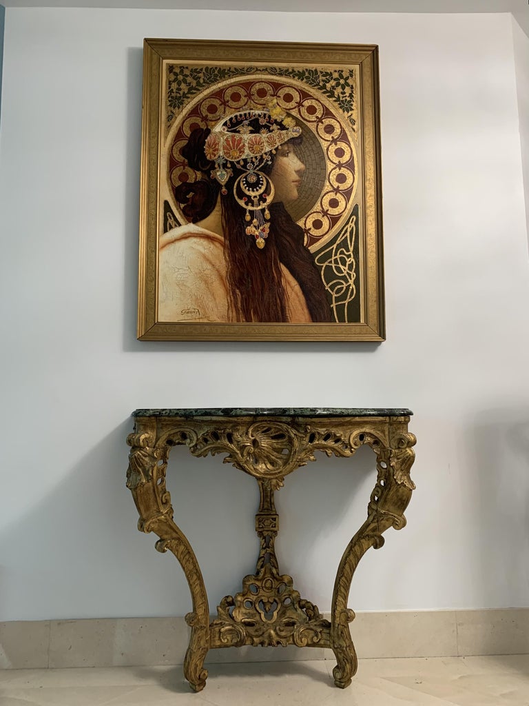 18th Century Pair of Rococo Louis XV Consoles For Sale at 1stDibs