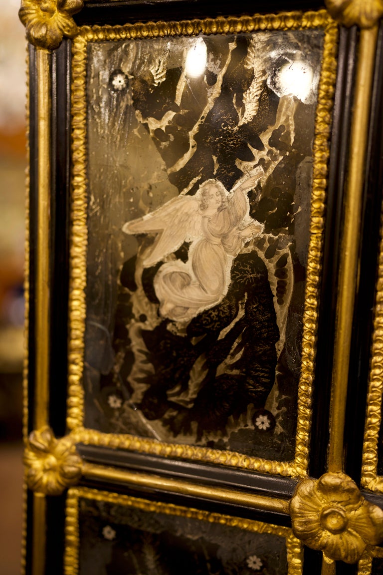 18th Century Parquetry Flemish Cabinet and Base For Sale at 1stDibs