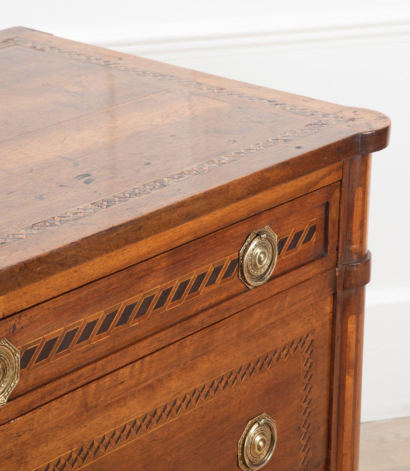 18th Century Period Walnut Commode For Sale at 1stDibs