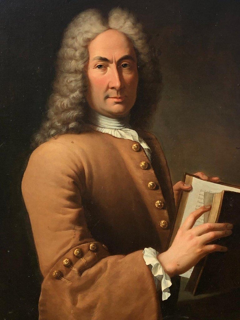 18th Century Portrait of Noble Homme Painting at 1stDibs