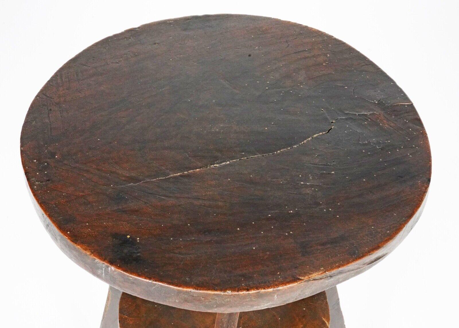 18th Century Primitive Elm Cricket Table at 1stDibs