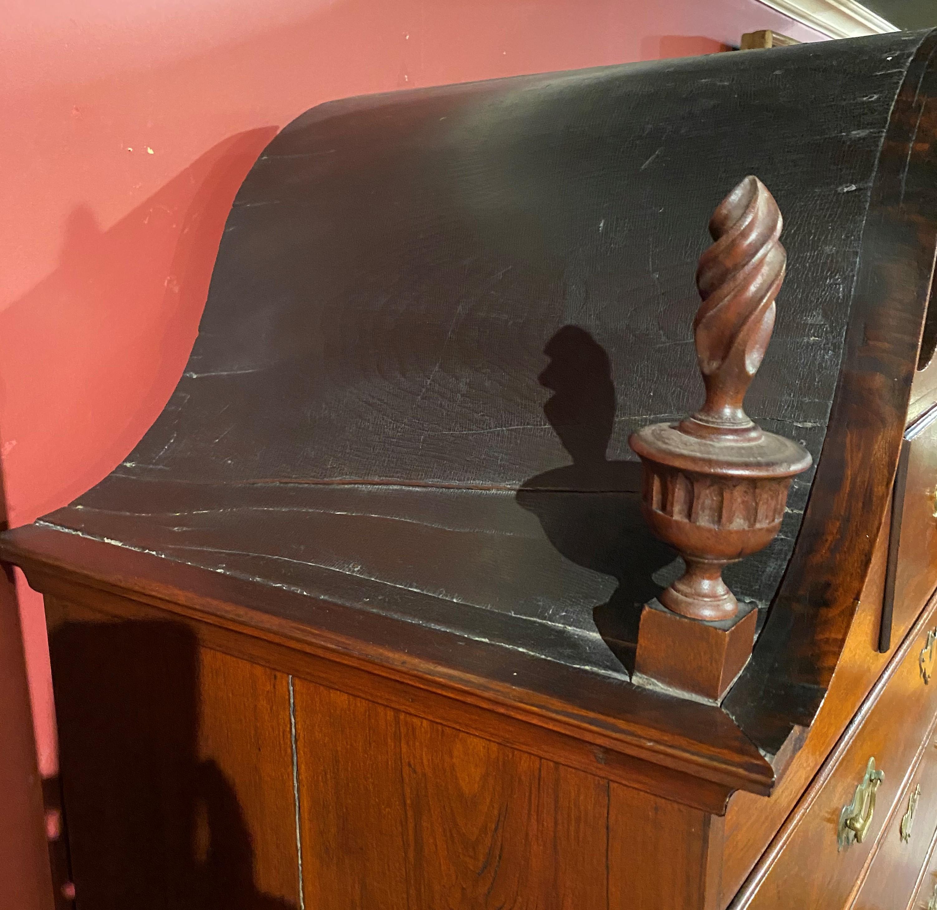 18th Century Queen Anne Bonnet Top Walnut Highboy, Newport, Rhode ...