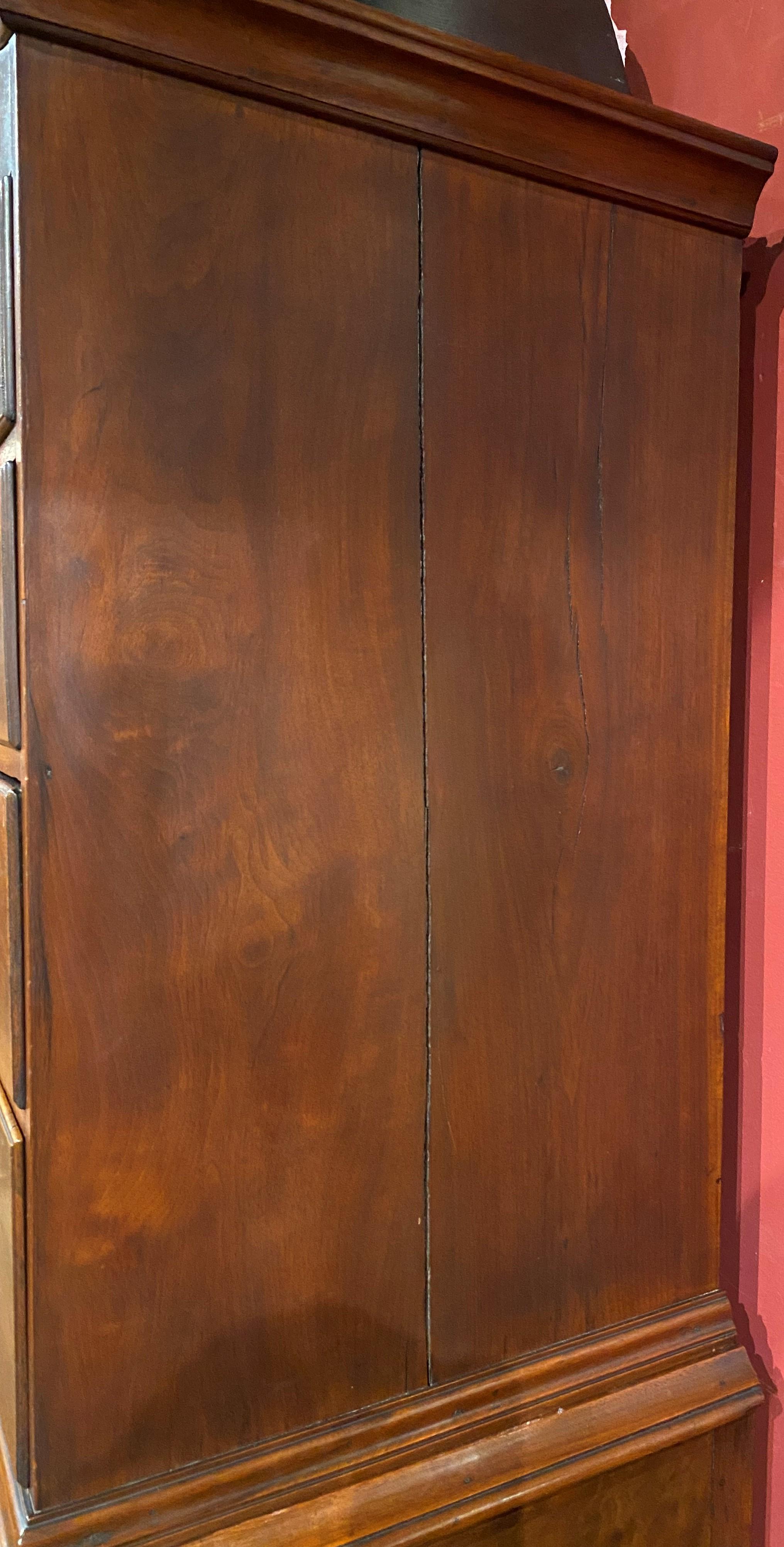 18th Century Queen Anne Bonnet Top Walnut Highboy, Newport, Rhode ...