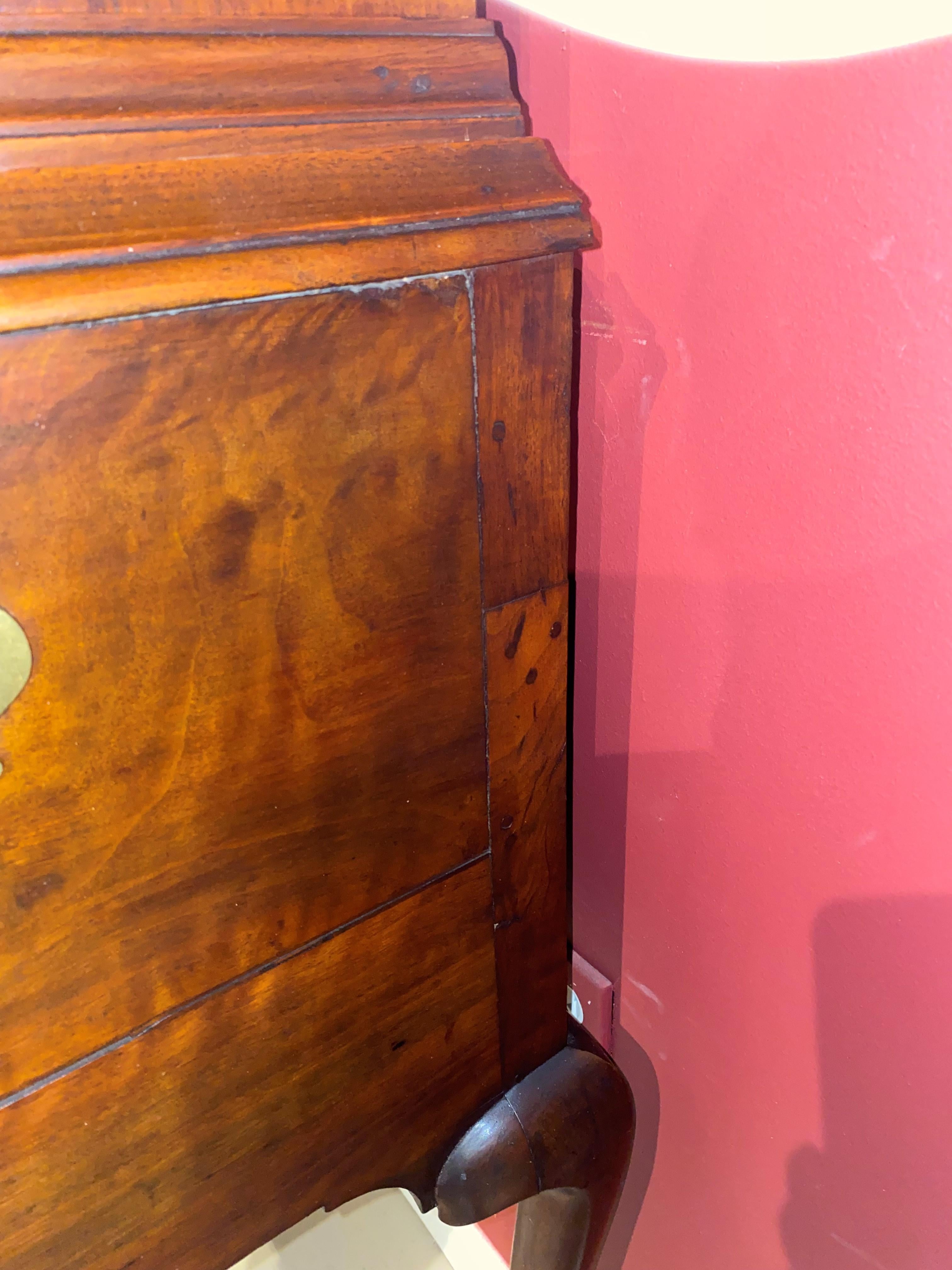 18th Century Queen Anne Bonnet Top Walnut Highboy, Newport, Rhode ...
