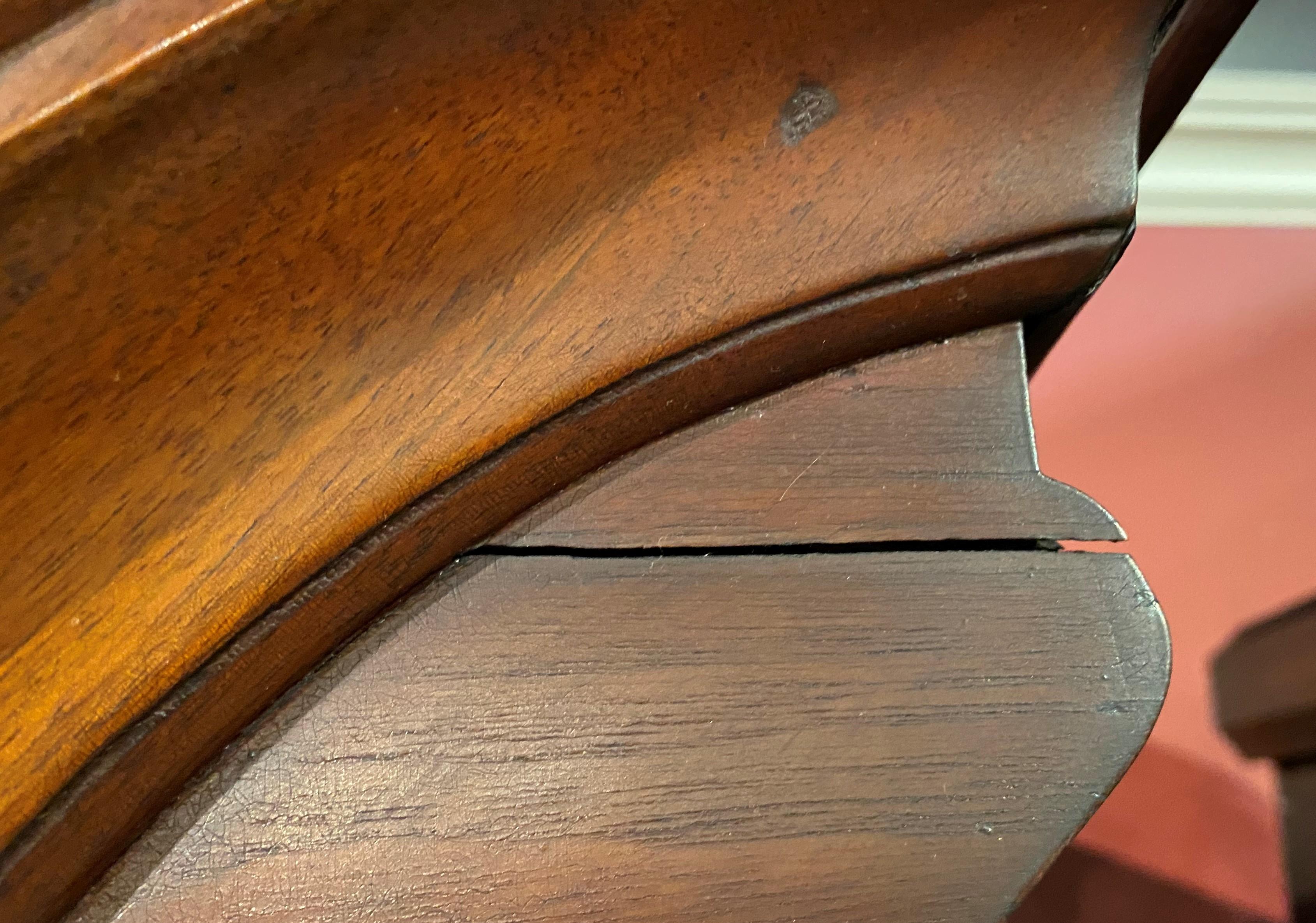 18th Century Queen Anne Bonnet Top Walnut Highboy, Newport, Rhode ...