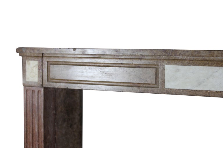 18th Century Red Stone Chique Classic Vintage Fireplace Surround For ...