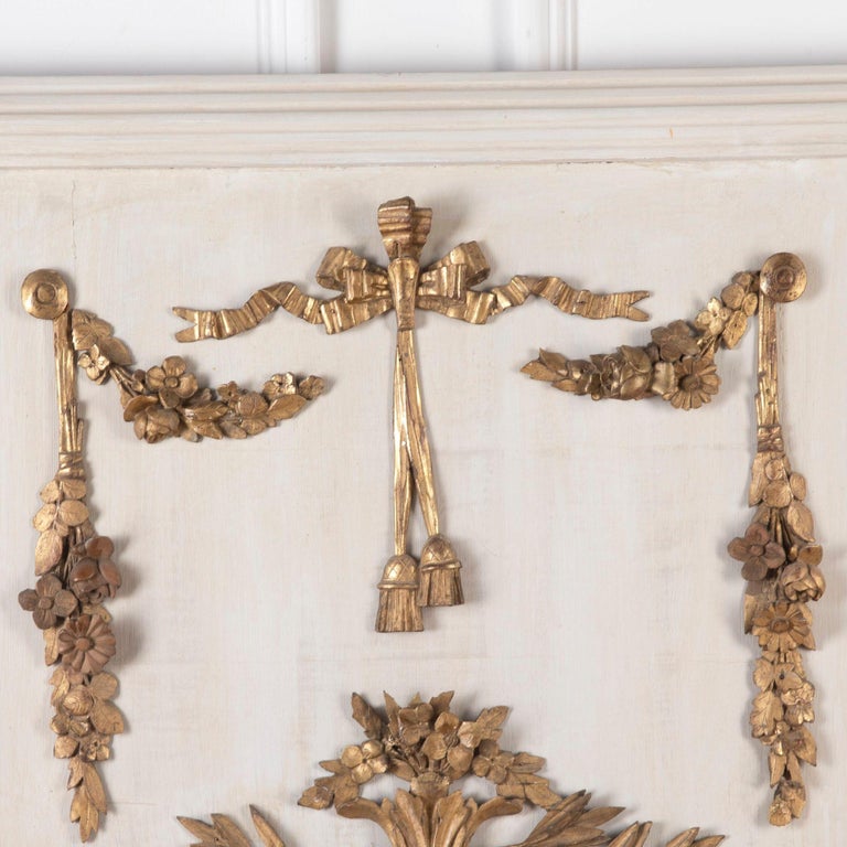 18th Century Reeded Mirror Panel For Sale at 1stDibs