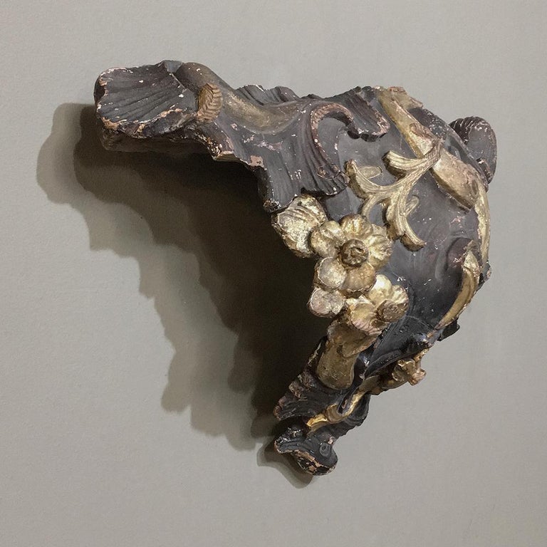 18th Century Rococo Carved Corbel ~ Sconce at 1stDibs