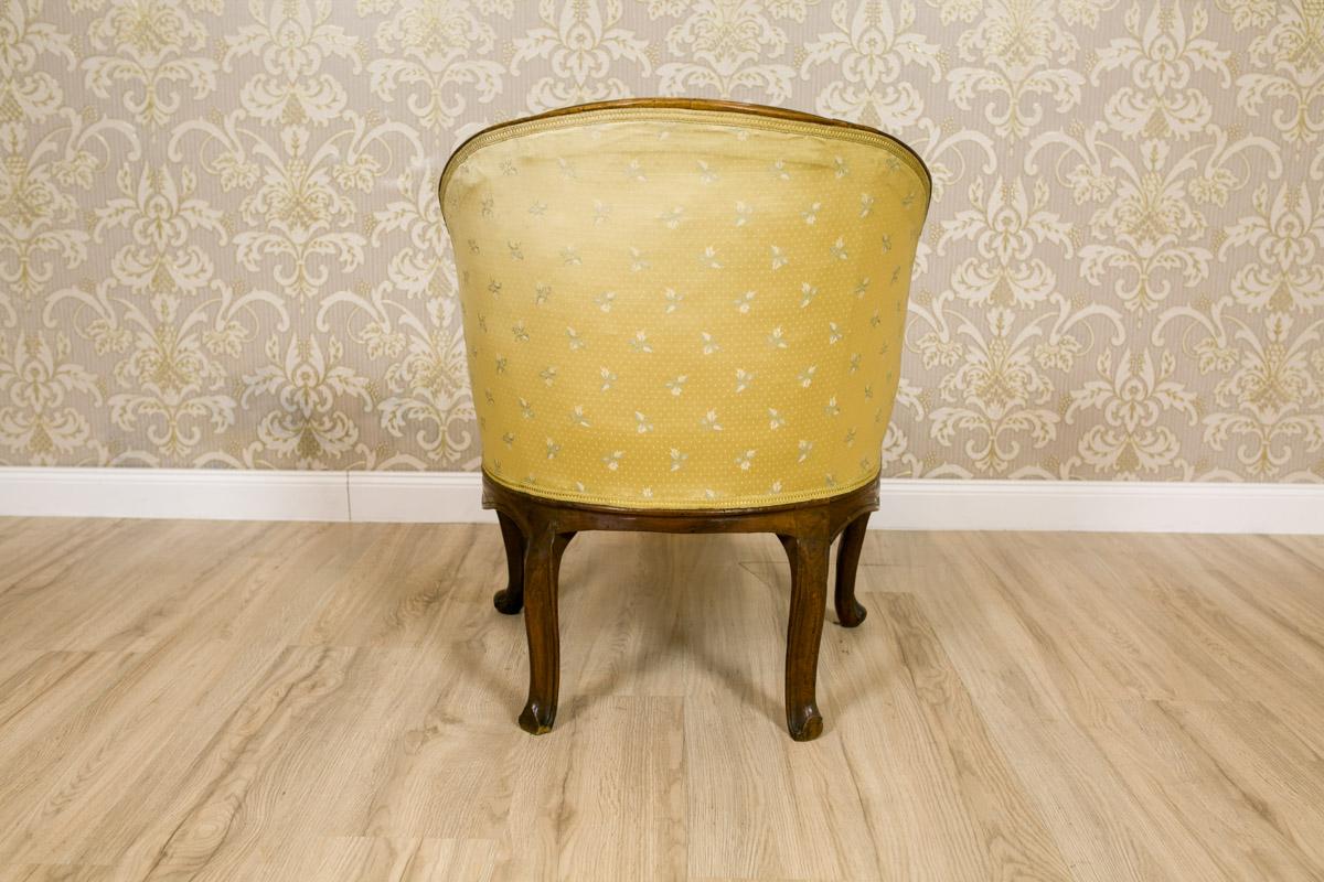18th Century Rococo Walnut Bergère at 1stDibs | rococo bergere chair ...