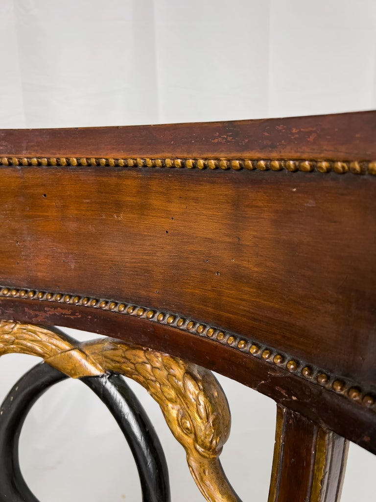 18th Century Russian Empire Style Side Chairs For Sale at 1stDibs