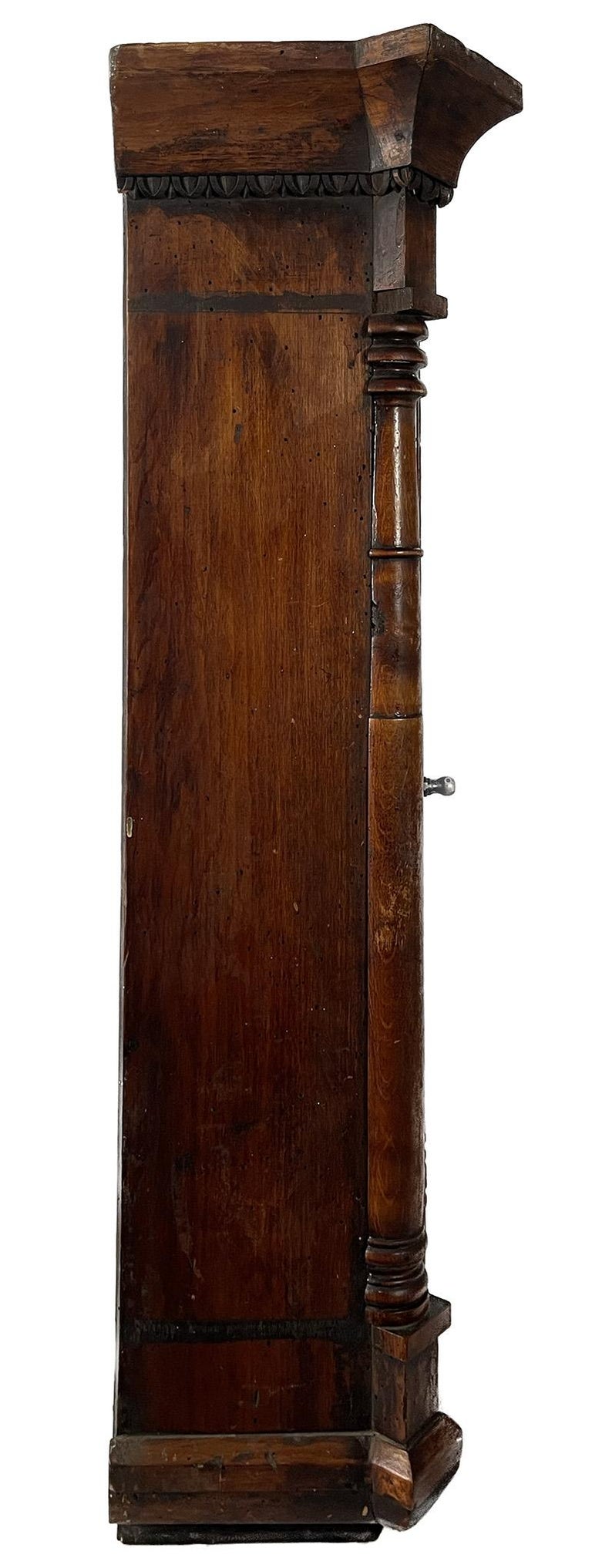 18th Century Russian Icon in Display Cabinet For Sale at 1stDibs