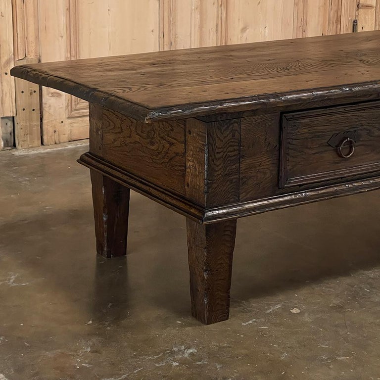 18th Century Rustic Country French Coffee Table For Sale at 1stDibs
