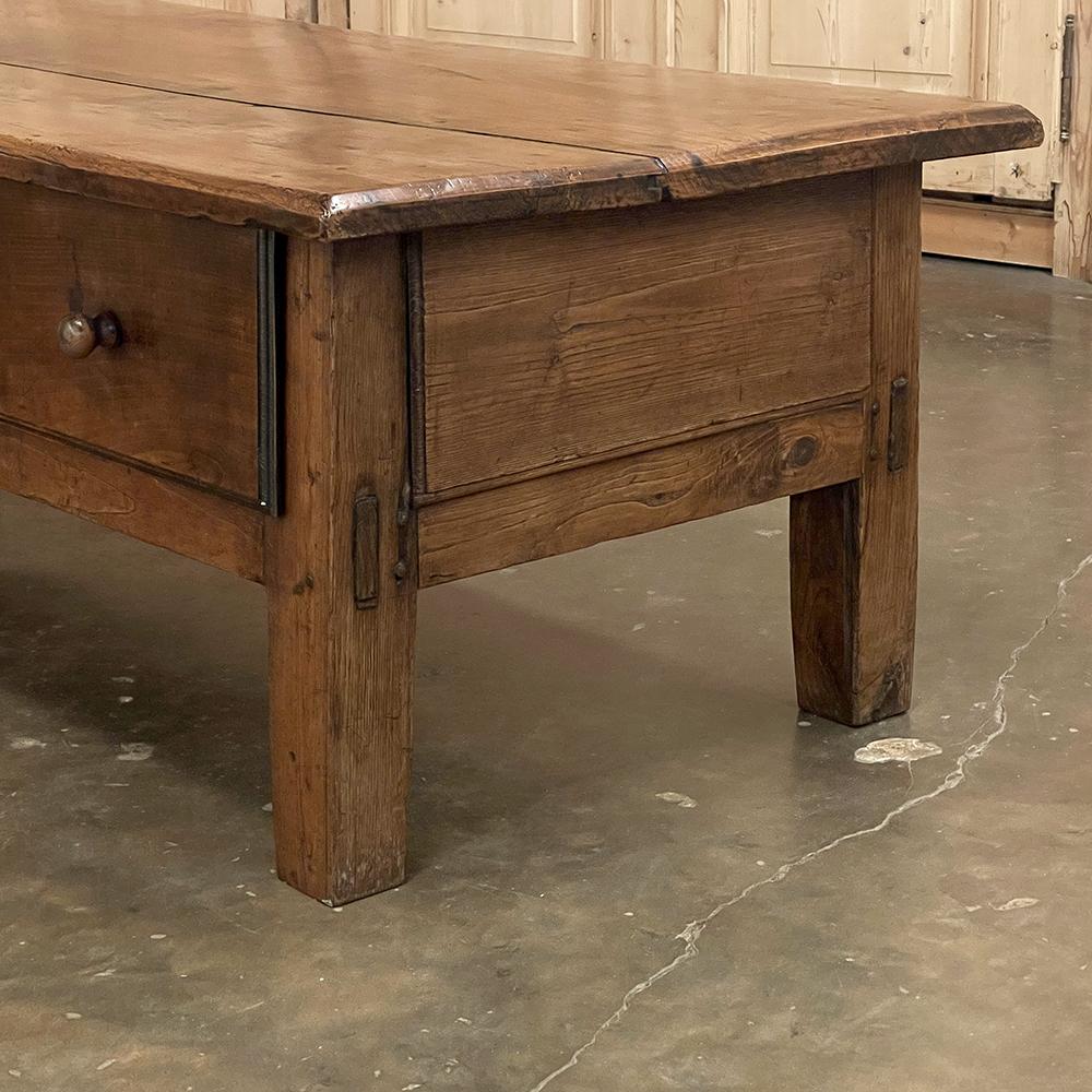18th Century Rustic Country French Coffee Table at 1stDibs