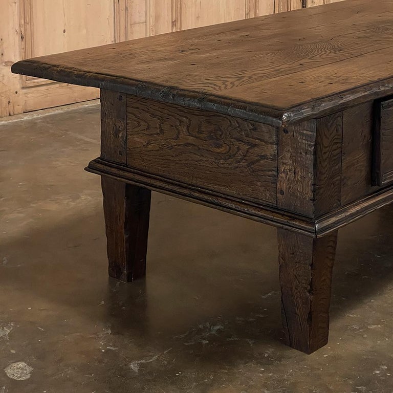 18th Century Rustic Country French Coffee Table For Sale at 1stDibs