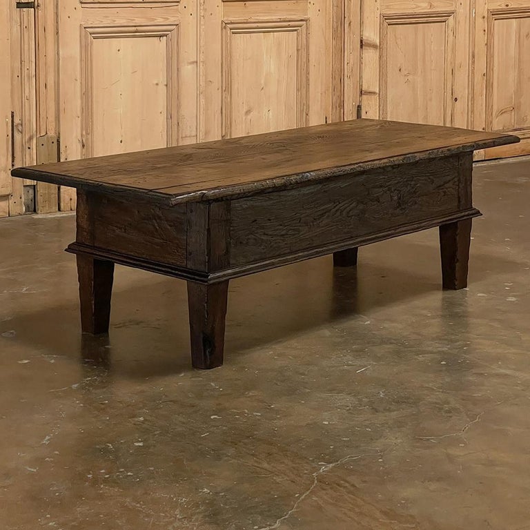 18th Century Rustic Country French Coffee Table For Sale at 1stDibs