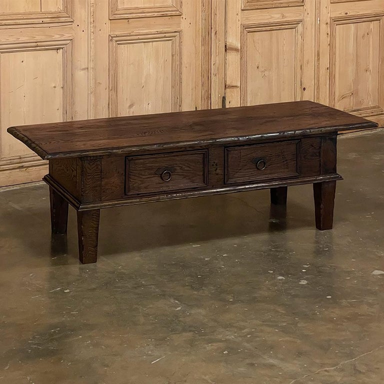 18th Century Rustic Country French Coffee Table For Sale at 1stDibs