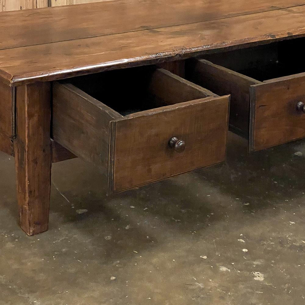 18th Century Rustic Country French Coffee Table at 1stDibs