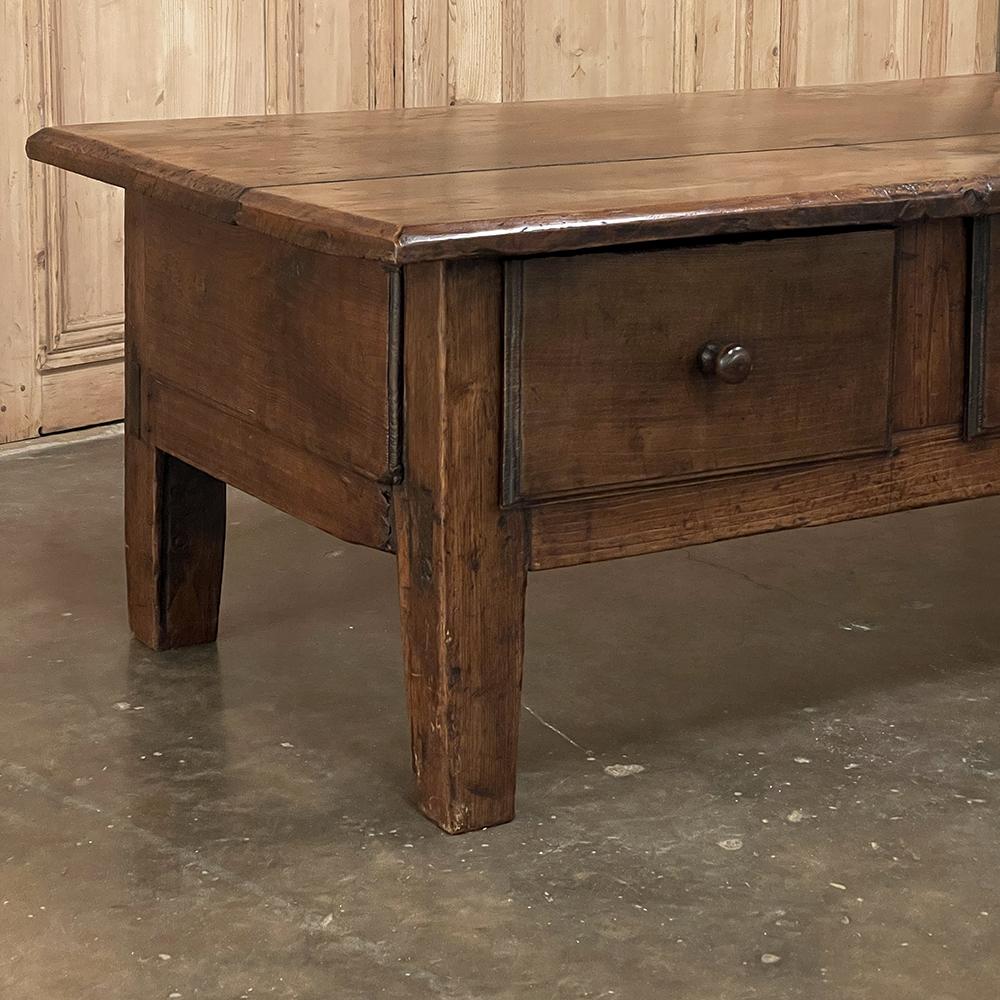 18th Century Rustic Country French Coffee Table at 1stDibs