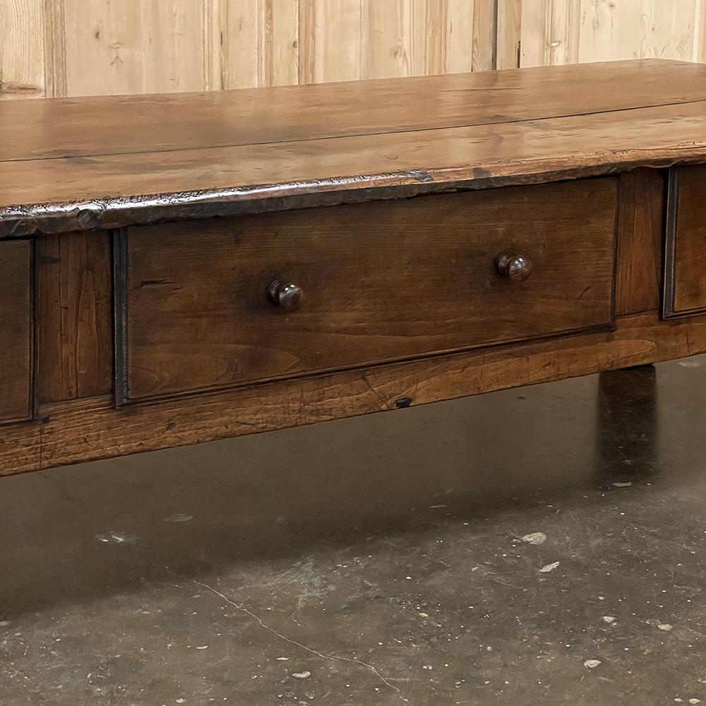 18th Century Rustic Country French Coffee Table at 1stDibs