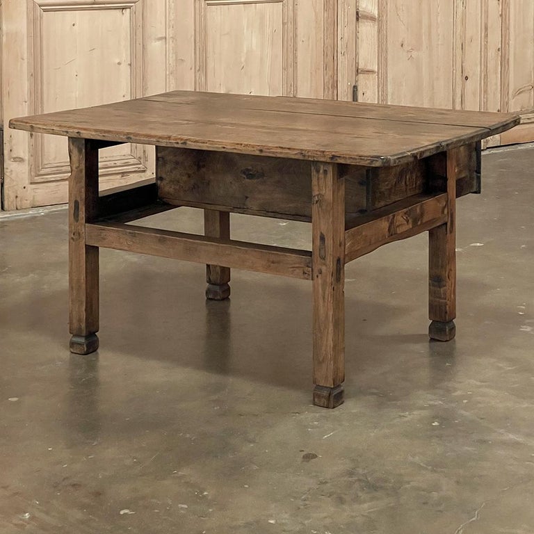 18th Century Rustic Country French End Table For Sale at 1stDibs