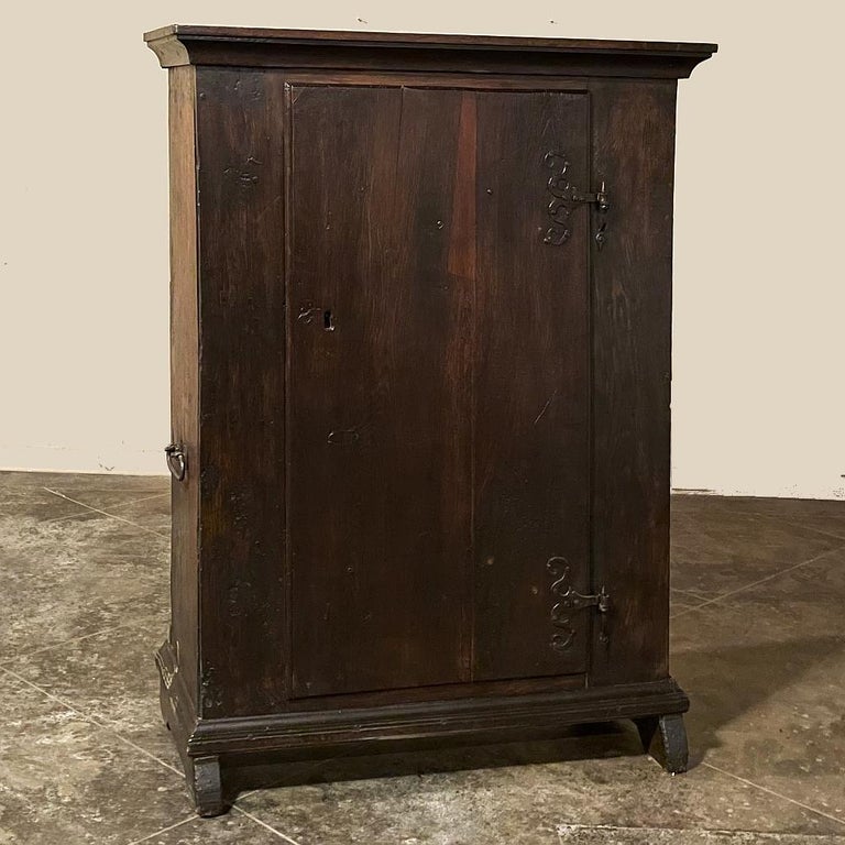 18th Century Rustic Dutch Colonial Armoire ~ Cabinet For Sale at 1stDibs