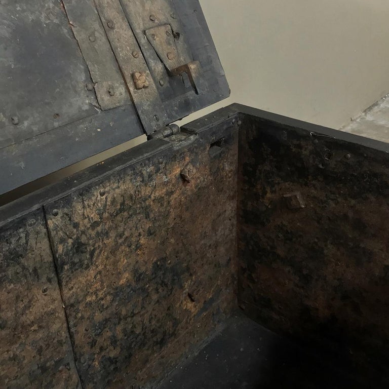 18th Century Rustic Dutch Trunk For Sale at 1stDibs