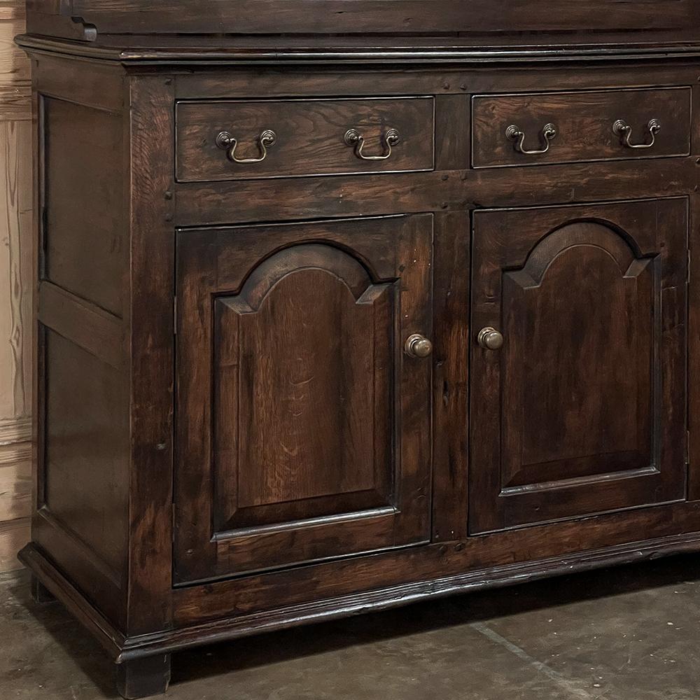 18th Century Rustic English Colonial Cupboard ~ Sideboard with Plate ...